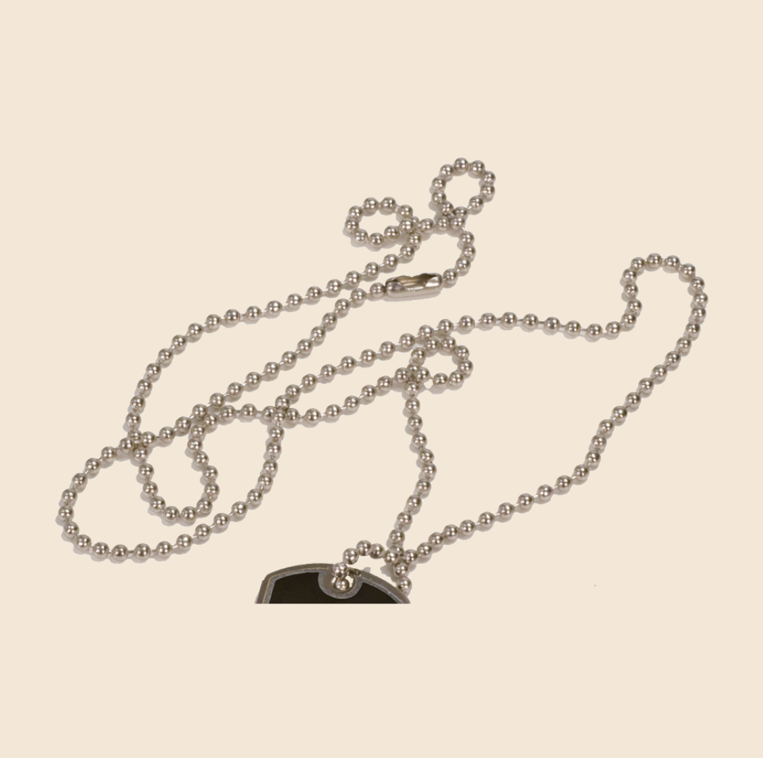 Silver Metal Neck Chain - Focused Laser Works