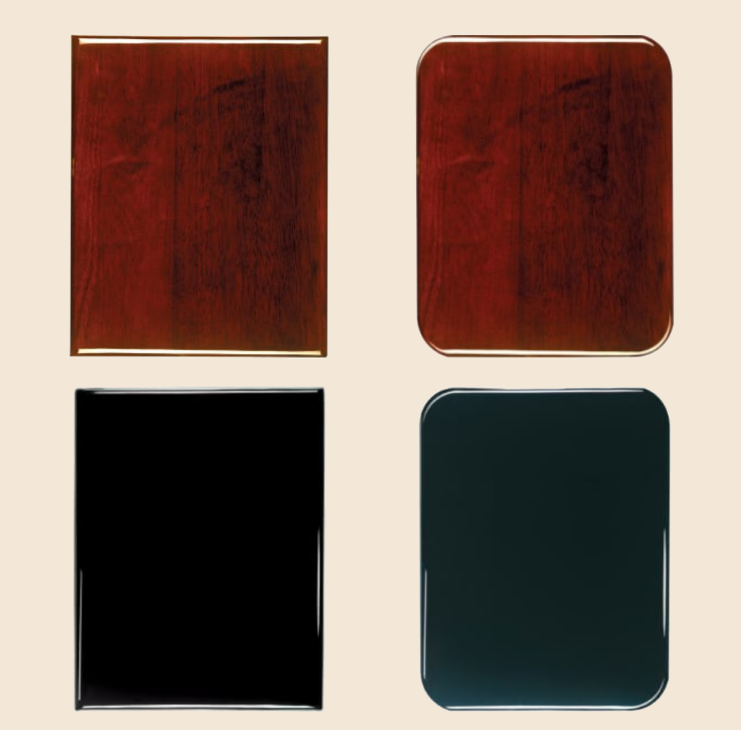 Piano Finish Plaques - Focused Laser Works