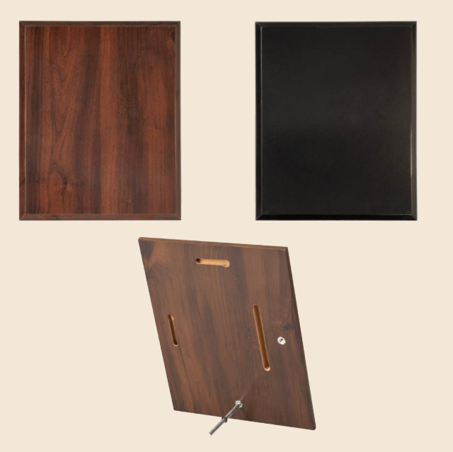 Value Plaques with Pin - Focused Laser Works