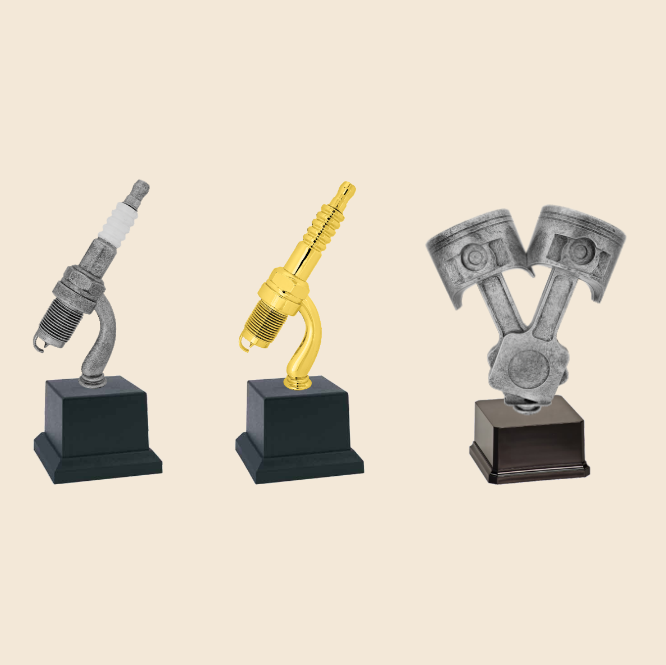 Engraved Car Show Trophies - Focused Laser Works
