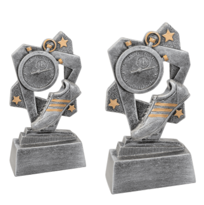 Engraved Track Awards - Focused Laser Works